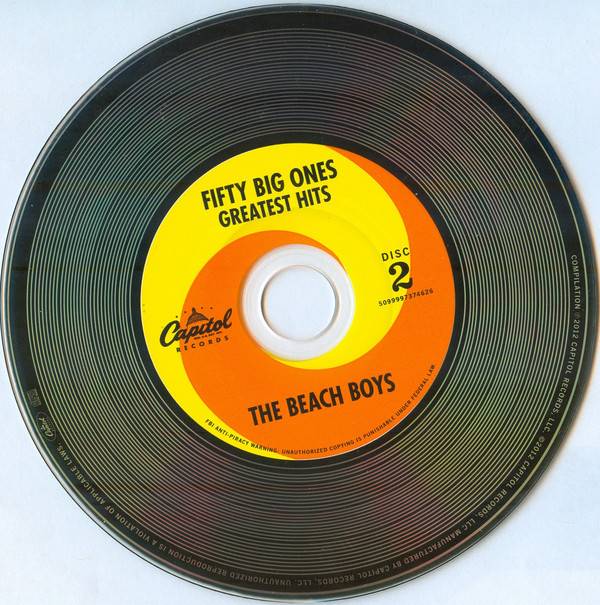 The Beach Boys 50 Big Ones Greatest Hits : CD2 | CD Covers | Cover ...